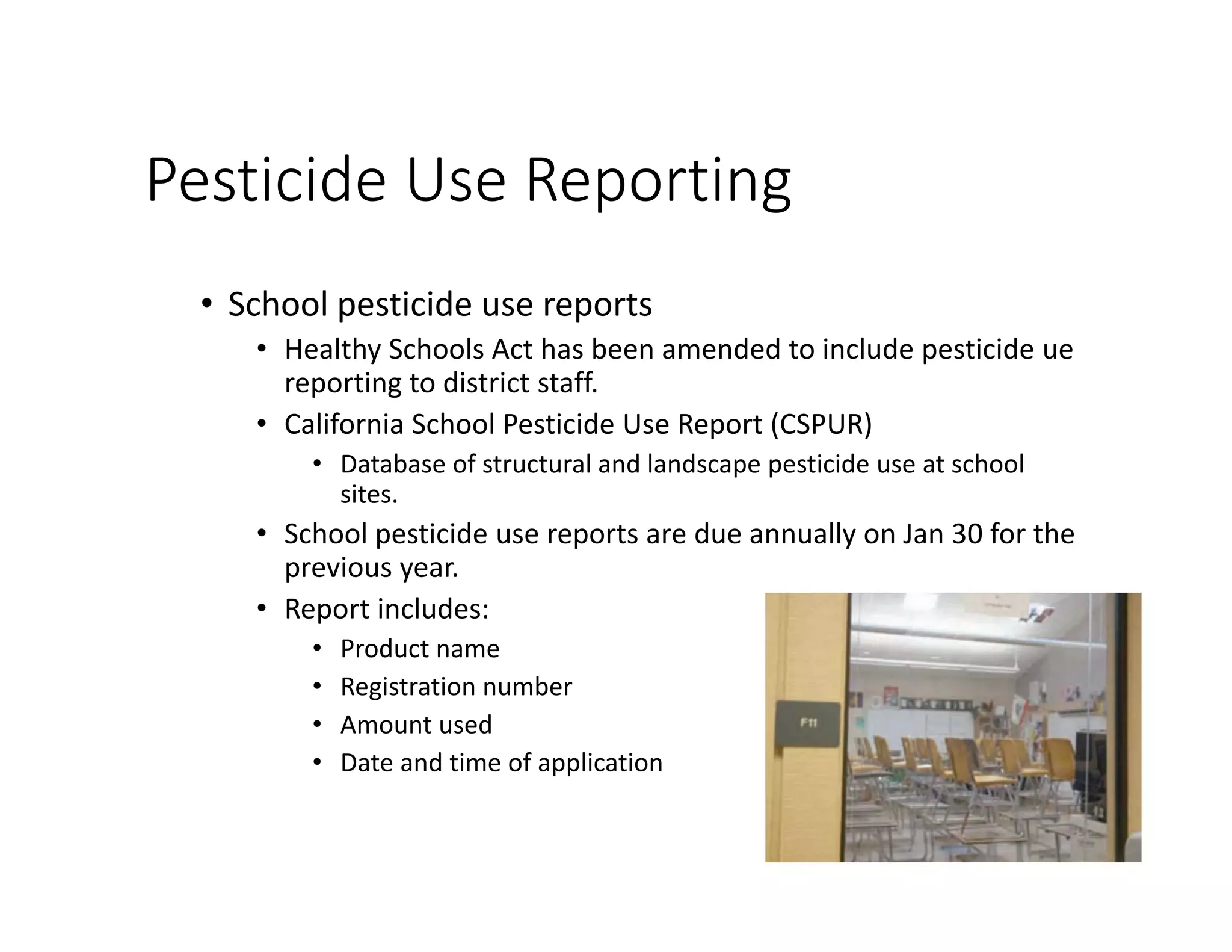 Pesticide Laws and Regulations | PDF