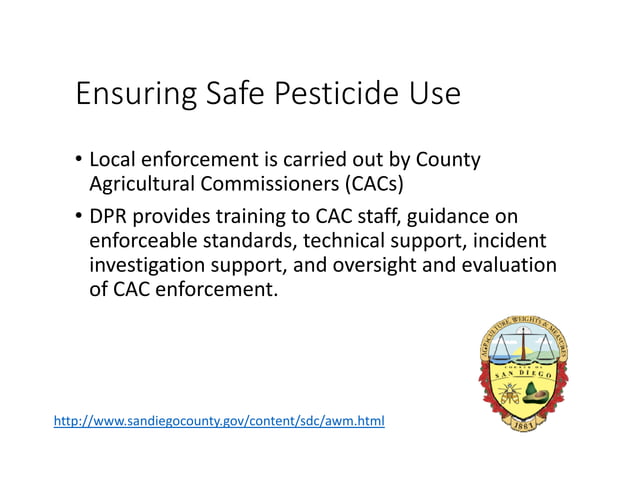 Pesticide Laws and Regulations | PDF | Agriculture | Industries