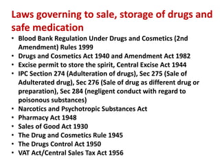 Laws Applicable to Medical Practice and Hospitals in India.pptx