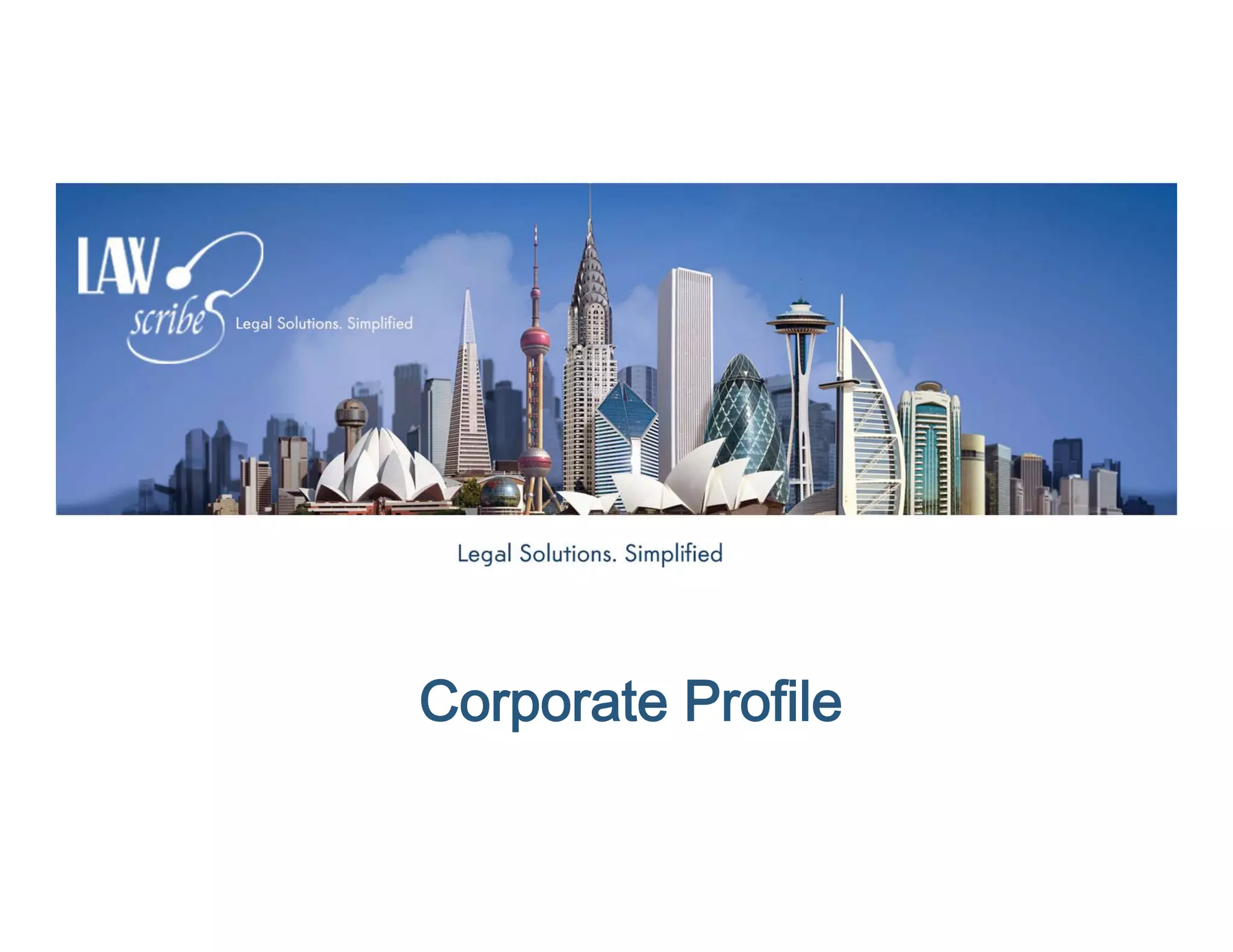 Law Scribe Corporate Profile | PDF