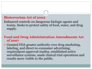 Laws n drugs | PPTX