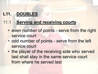 Laws of badminton | PPTX