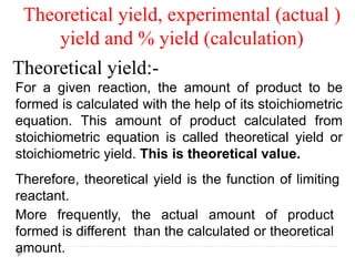 Laws of chemical combination, Grade XI and XII | PPTX