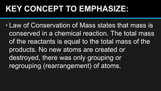 Laws of conservation and balancing | PPT