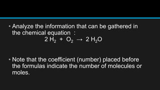 Laws of conservation and balancing | PPT