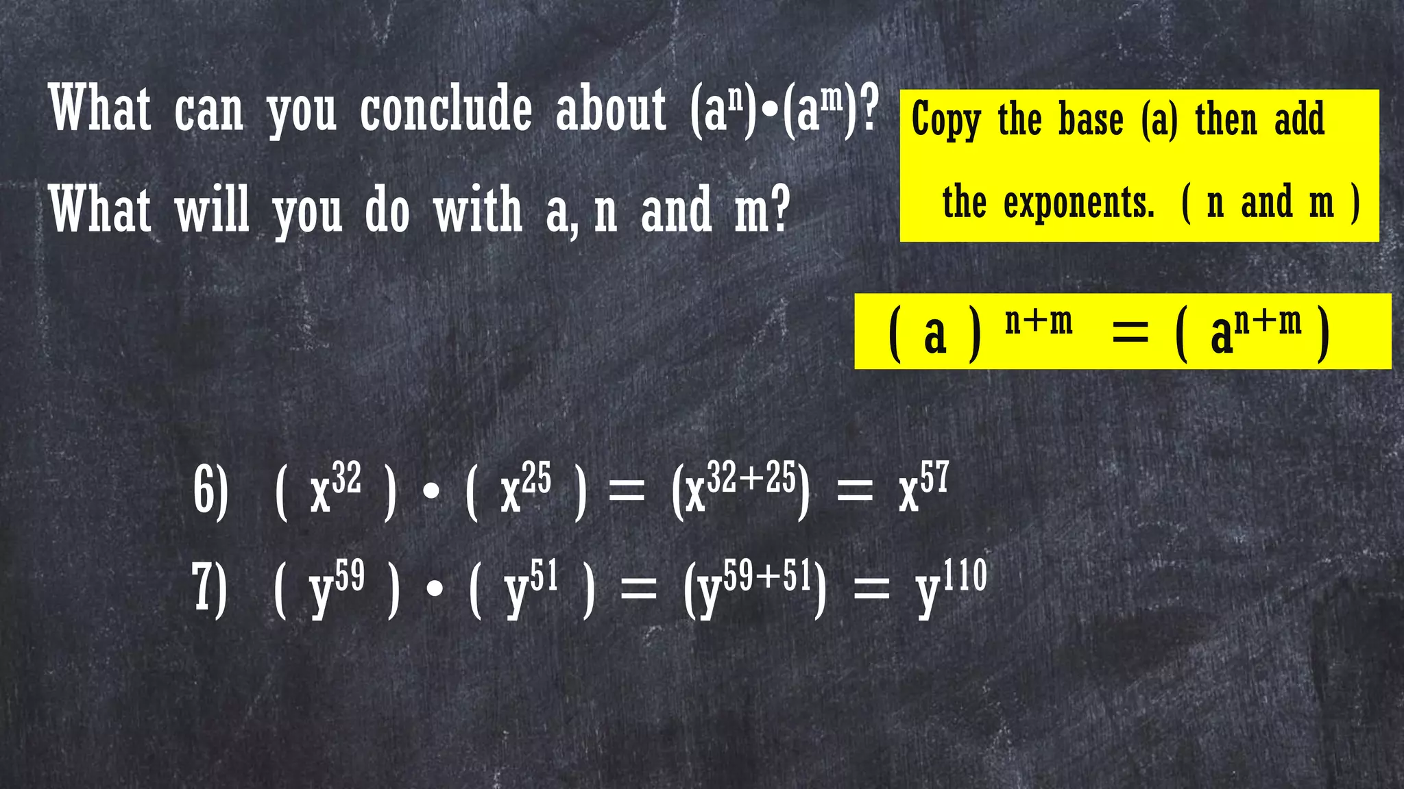 Laws of Exponent | PDF