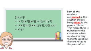 Laws of exponents and Power | PPTX