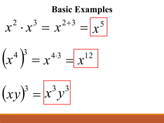 laws of exponents.ppt | Physics | Science