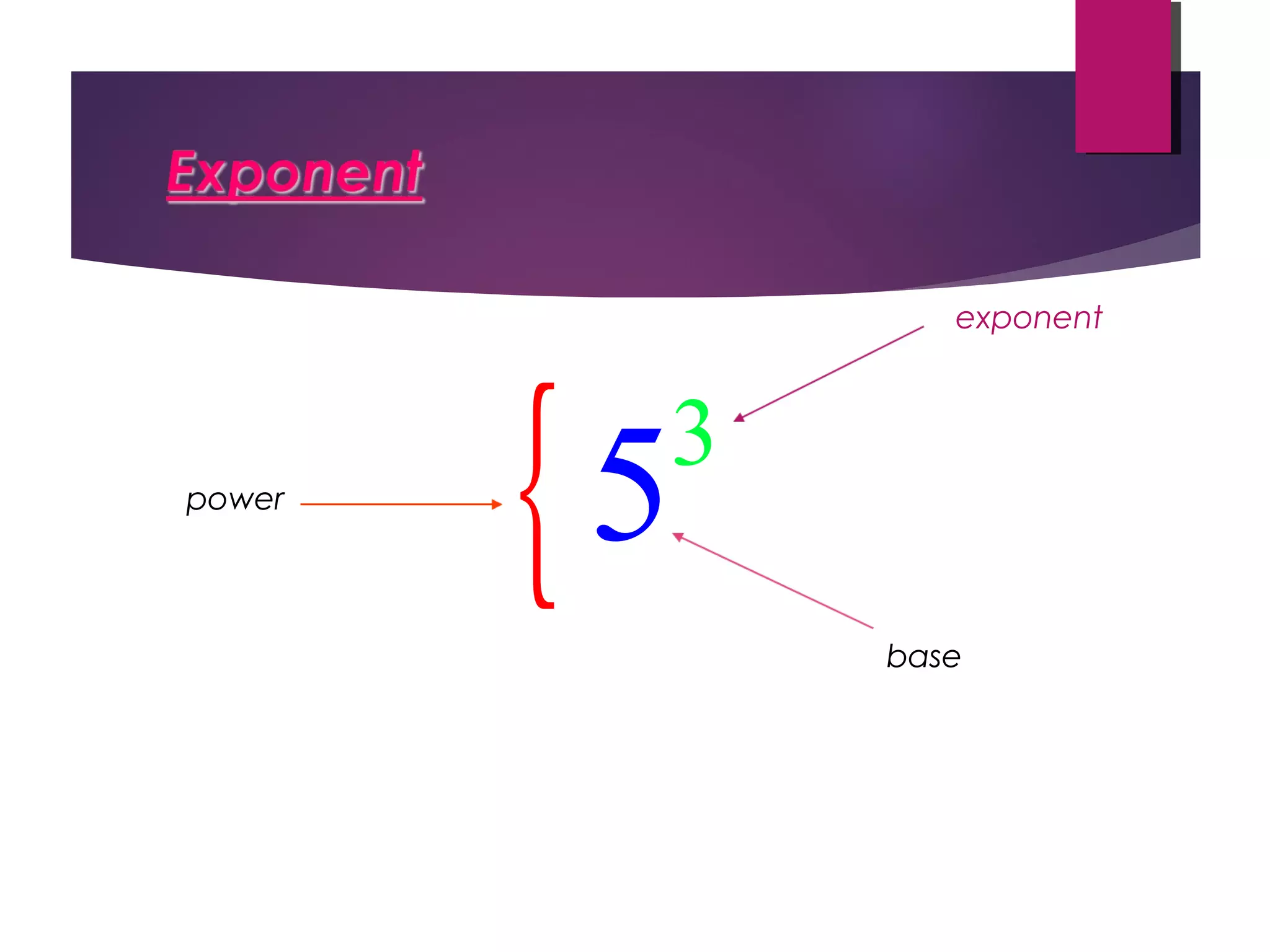 Laws of exponents complete | PPT | Physics | Science