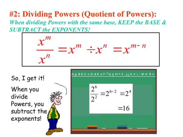 Laws of Exponents revised powerpoint pre | PPT