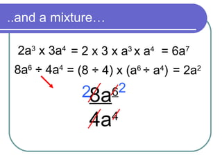 Laws of indices | PPT
