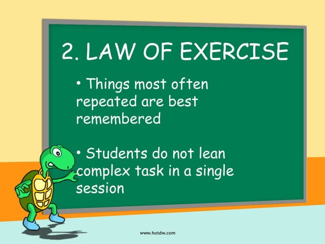 Laws of learning | PPT