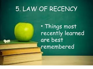 Laws of learning | PPT