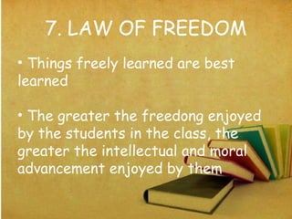 Laws of learning | PPT