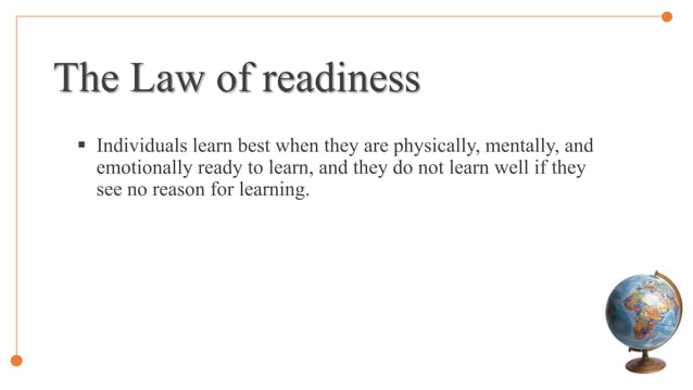 Laws of Learning | PPTX | Science
