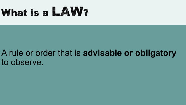 Laws of Learning | PPT