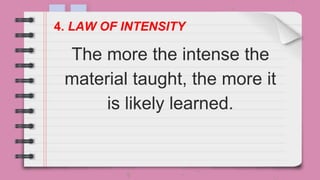 Laws of learning MAEE111.pptx