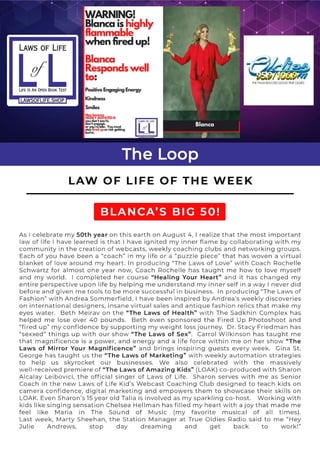 Laws of Life Loop | PDF