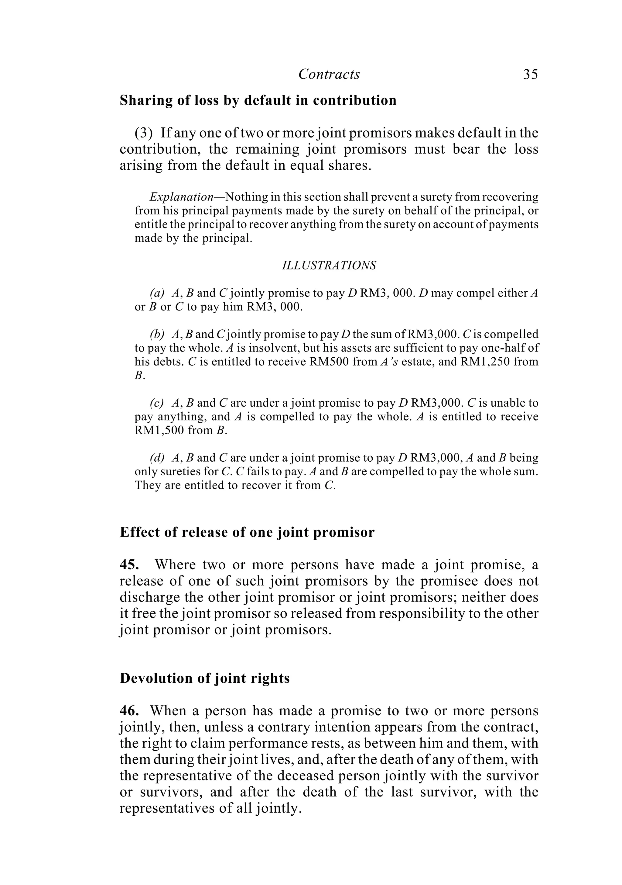 Laws of Malaysia Contract Act 1950 | PDF