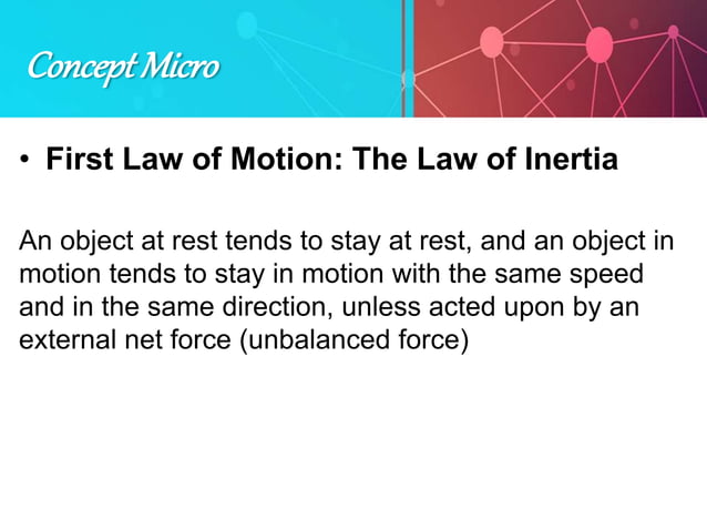 First Law of Motion- Law of Inertia | PPTX | First Aid | Injuries