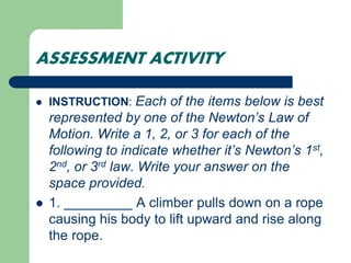 Laws of motion.slides | PPTX