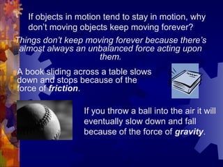 Newton's Laws of motion | PPT