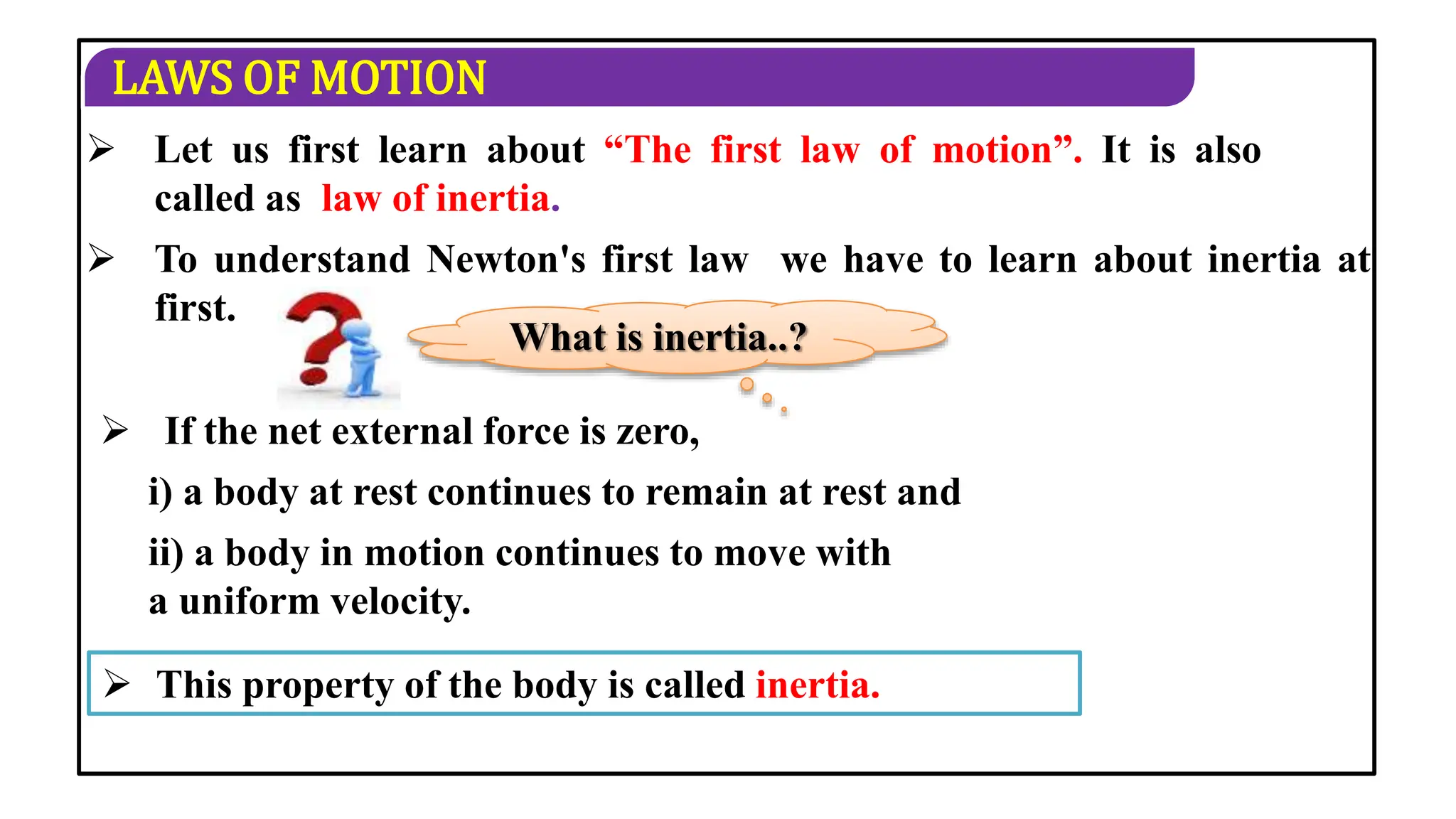 LAWS OF MOTION class 11th physics theory.pptx
