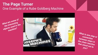 laws of motion and rube goldberg machines | PPT