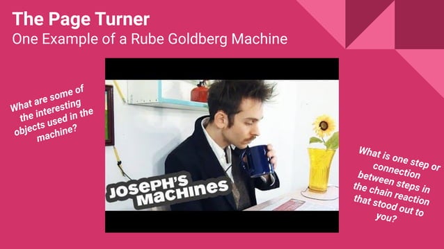 laws of motion and rube goldberg machines | PPT