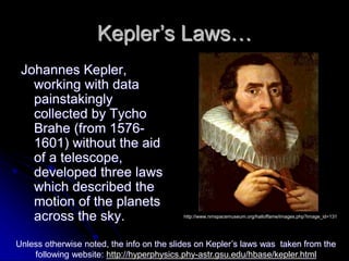 Laws of planetery motion and gravitation.ppt