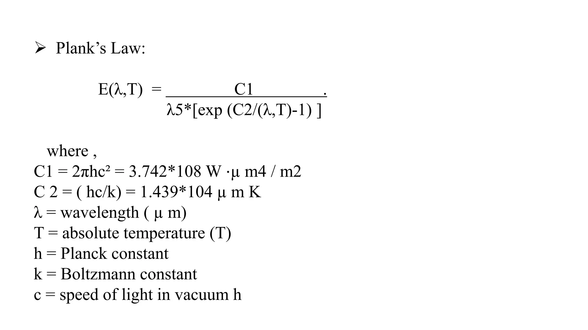 Laws of radiation | PPTX
