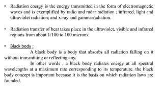 Laws of radiation | PPTX