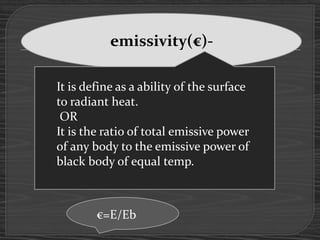 Laws of readiation | PPTX