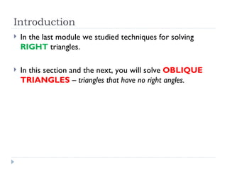 Laws of sines | PPT