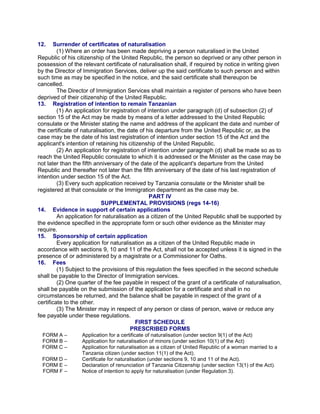 Laws of Tanzania - Tanzania-Citizenship-Regulations-CAP-357.pdf