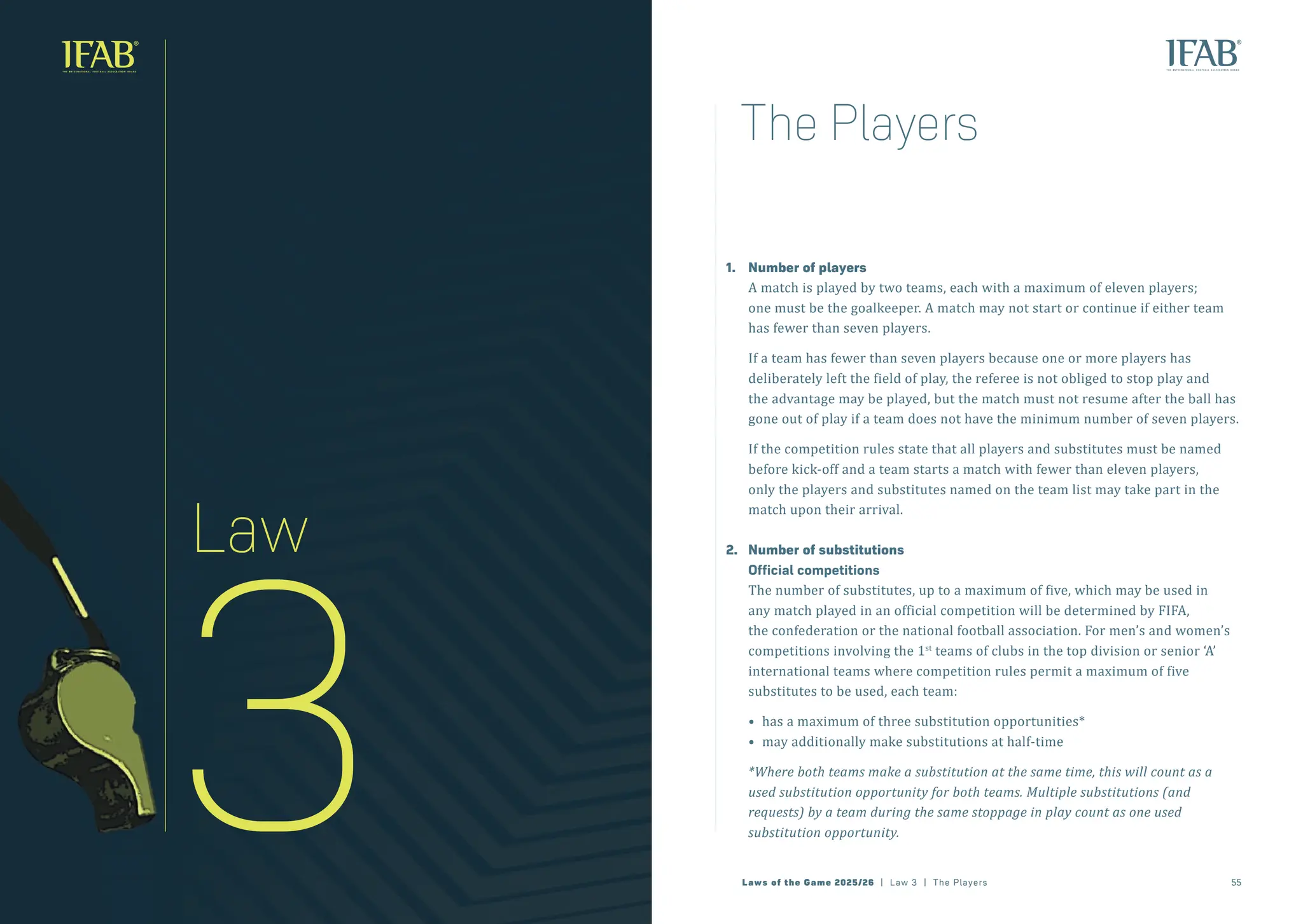Football - IFAB - Laws of the Game 2025_26.pdf