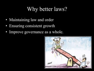 Laws of the land | PPTX