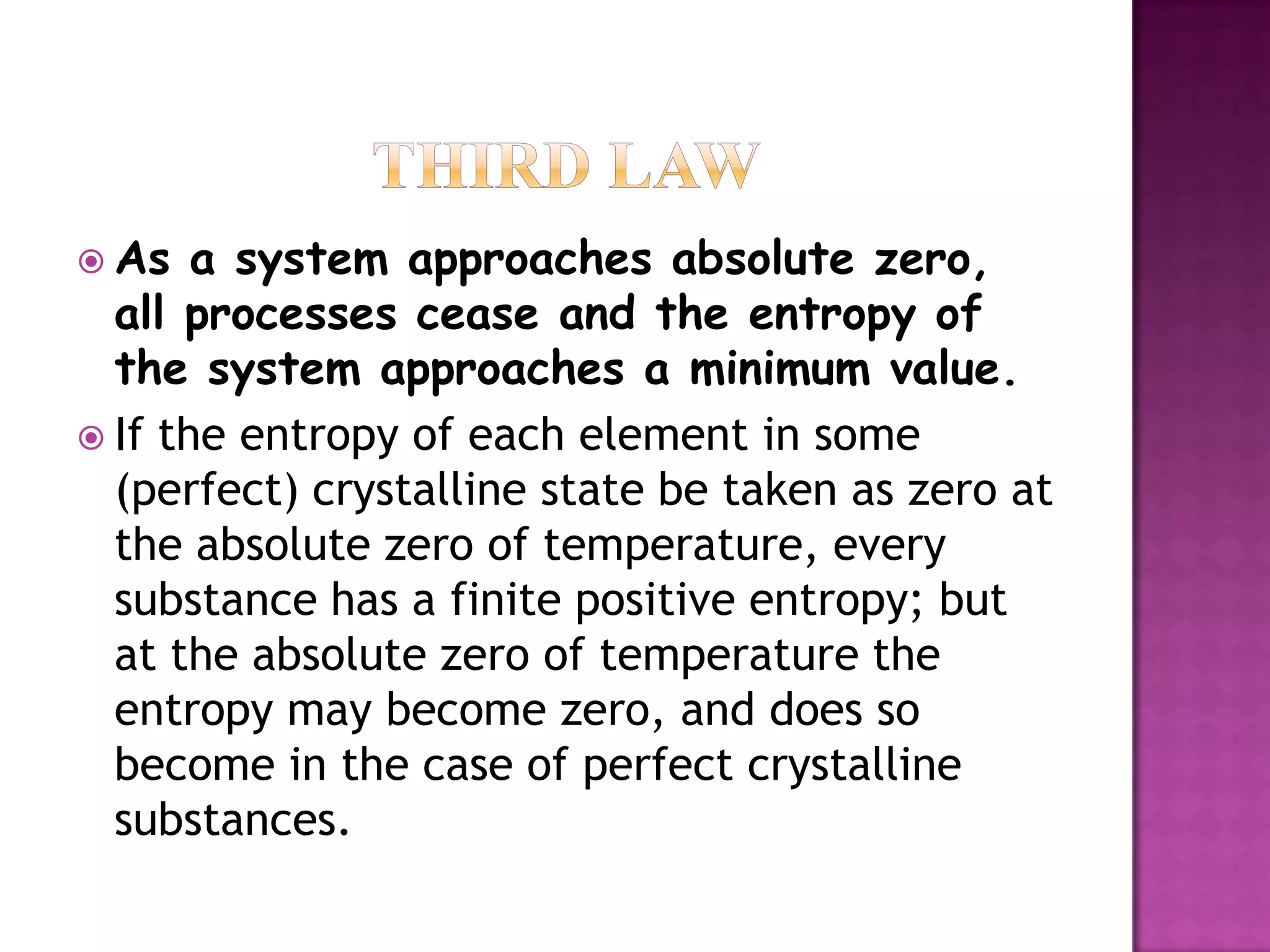 Laws Of Thermodynamics | PPTX