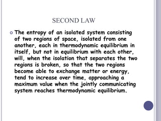 Laws Of Thermodynamics | PPTX