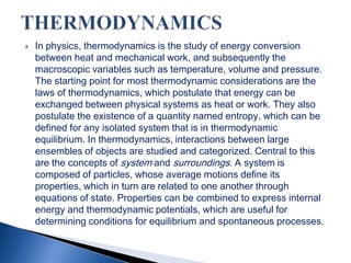 Laws Of Thermodynamics | PPTX