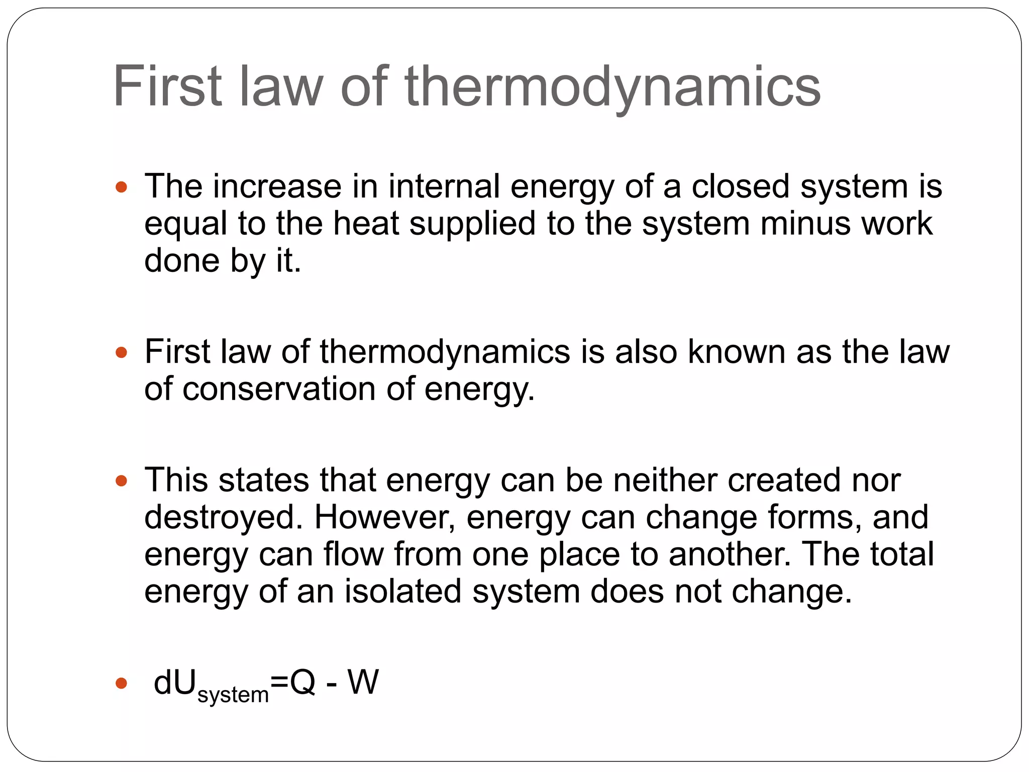 Laws of thermodynamics | PPTX