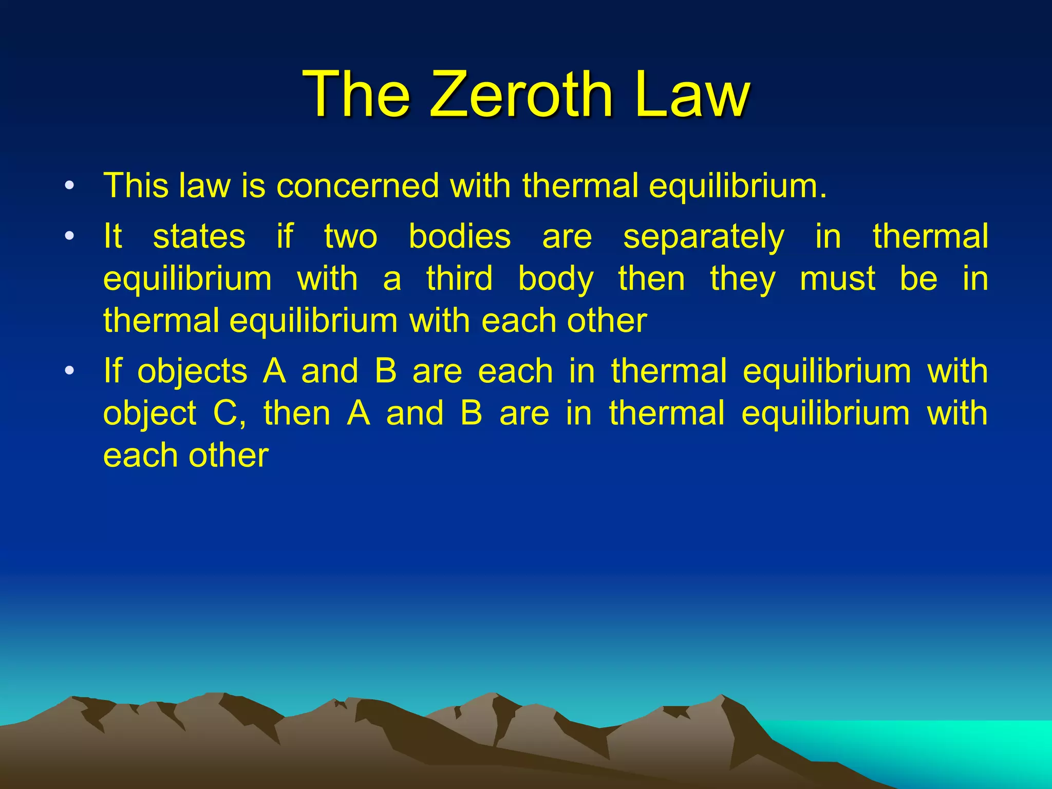Laws of thermodynamics | PDF
