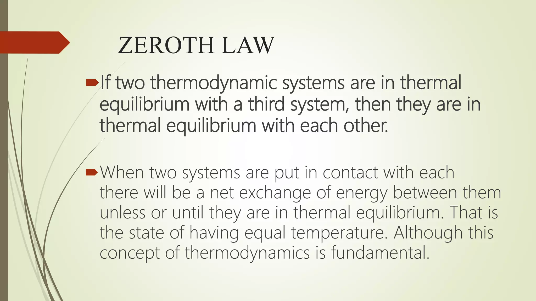 Law's of thermodynamics | PPTX