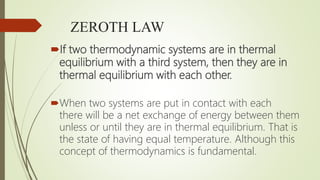 Law's of thermodynamics | PPT