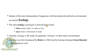 Laws of thermodynamics .ecology introduction .energy | PPTX
