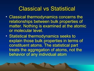 Laws of Thermodynamics - classical vs statistical.ppt
