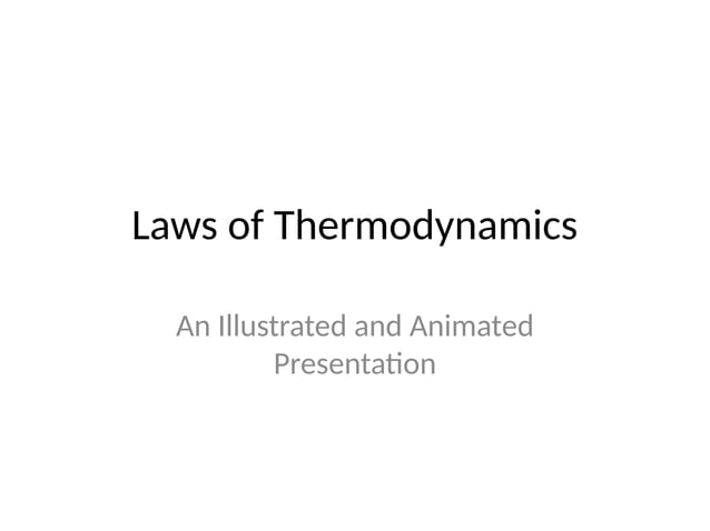 laws of thermodynamics with diagrams details | PPTX