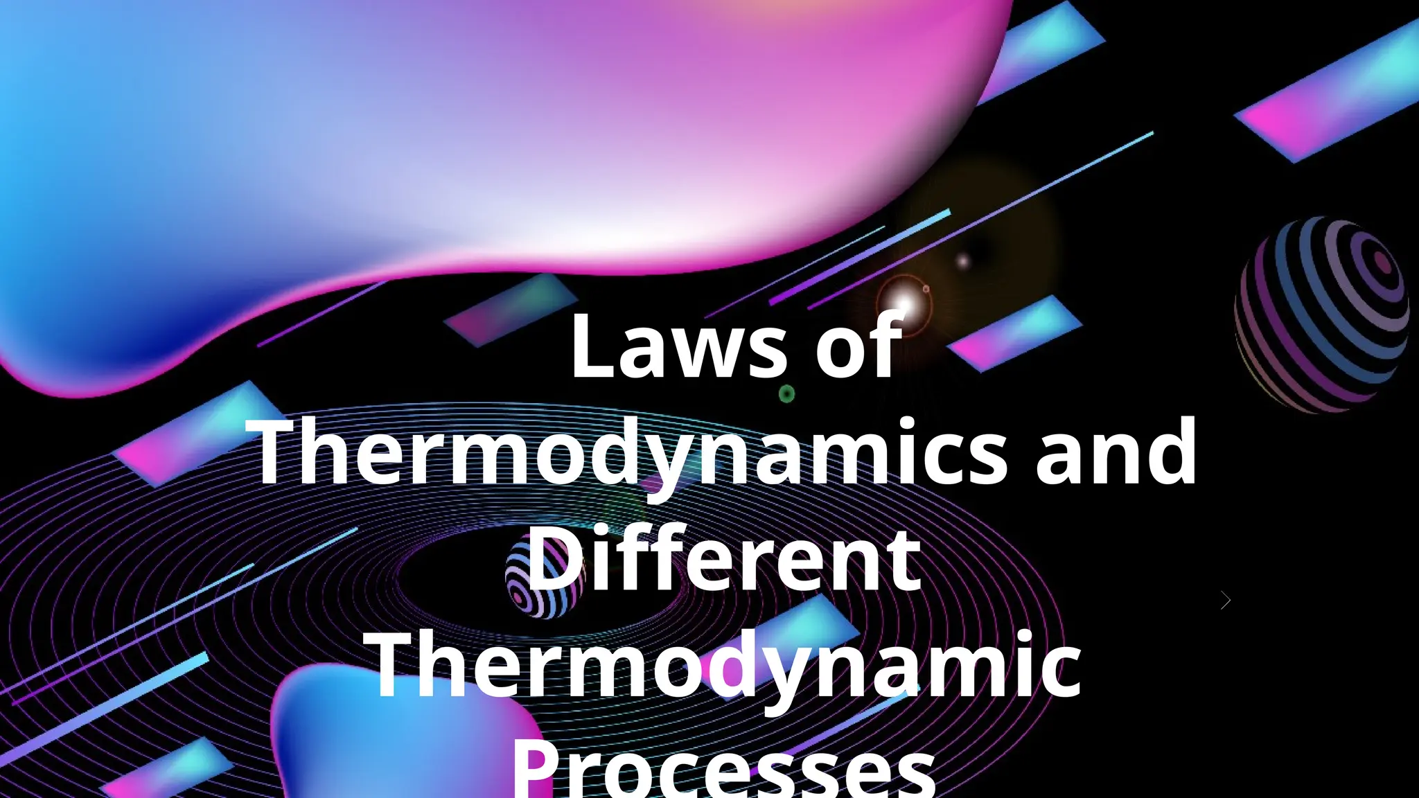 Laws of Thermodynamics and Different Thermodynamic Processes.pptx