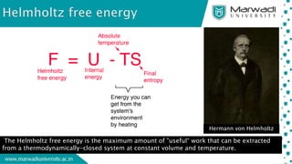 Laws of Thermodynamics and Forces of Formation | PPT