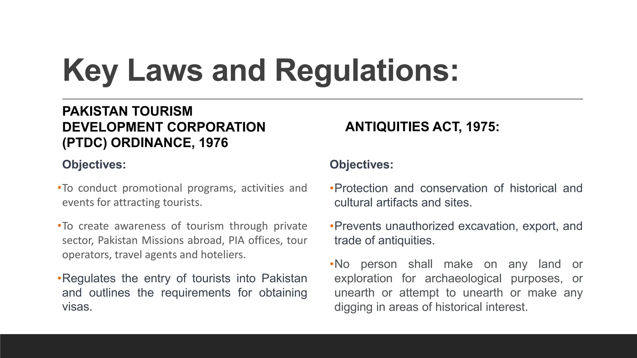 Laws of Tourism in Pakistan.pptx